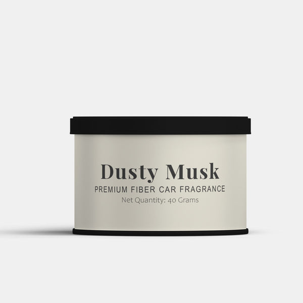 Dusty Musk Car Freshener | Warm & Masculine Car Fragrance – AuraFume